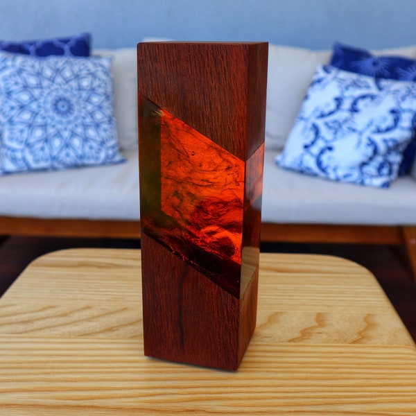 Resin Lamp Wood - Etsy