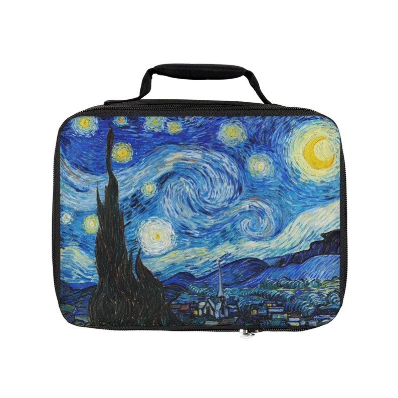 Starry Night Lunch Bag Starry Night Lunch Box Van Gogh Lunch Bag Van ...
