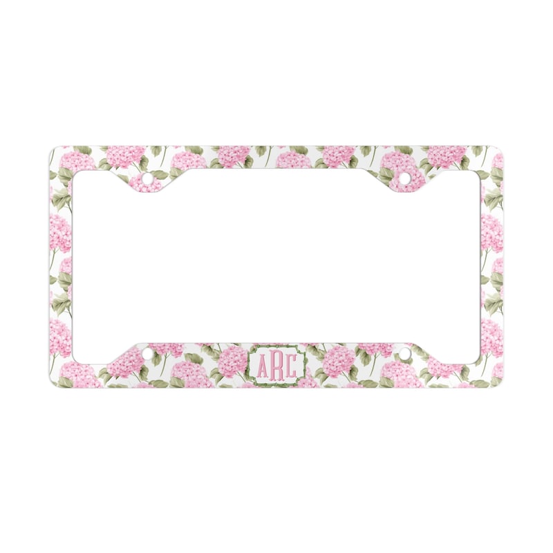 Custom Car Plates Pink - Etsy
