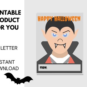 Halloween Printable Cards Kids Halloween Party Halloween - Etsy