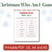 Who Am I Christmas Game, Festive Themed Party Game, Memory Game ...