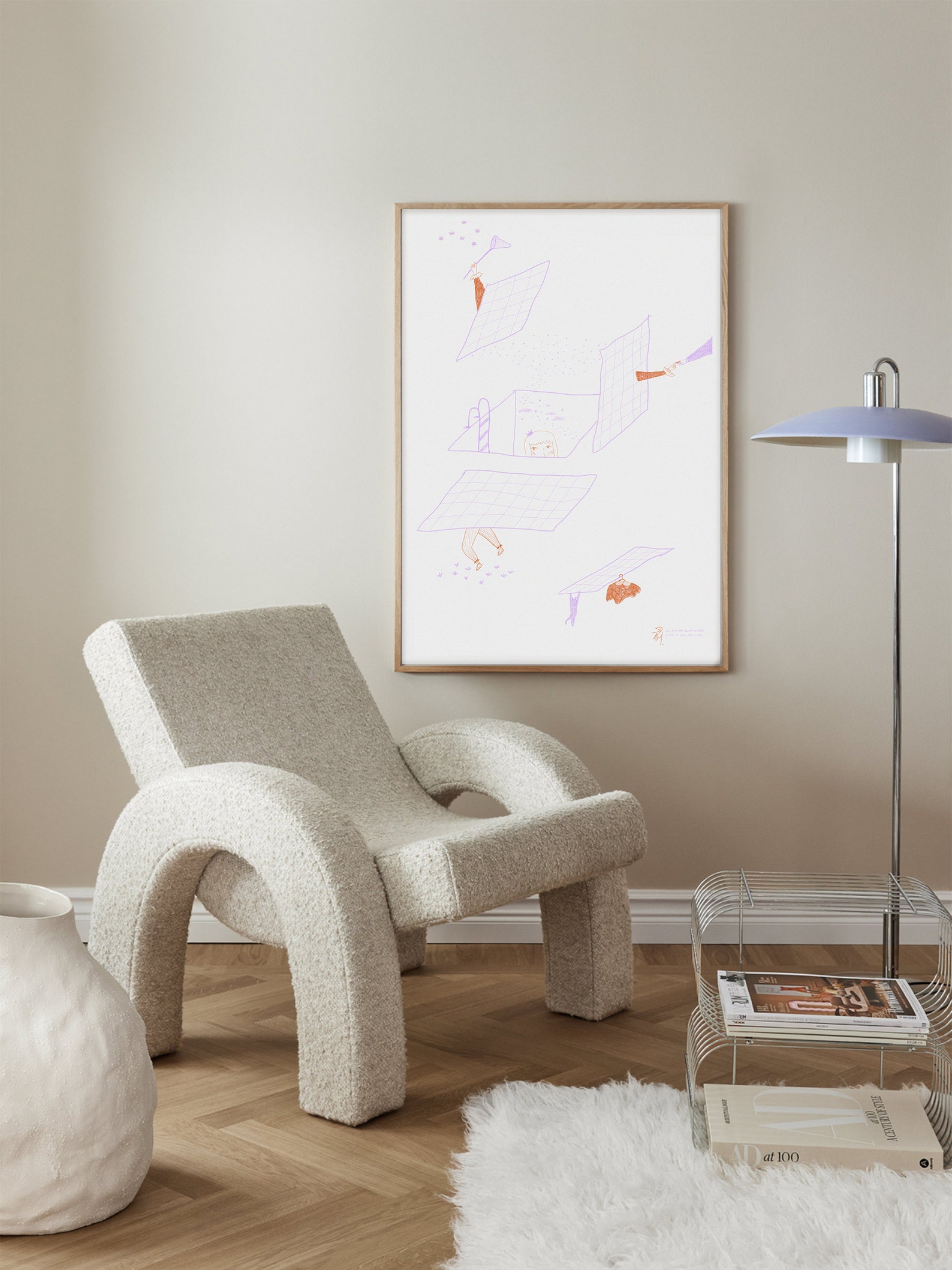 Parallel, the Upside Down, Illustration Art, Poster Print, Digital ...