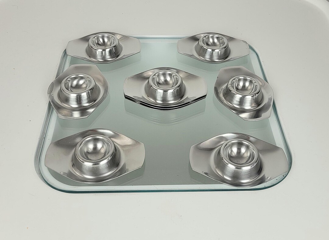 Egg Cups Set of 3 ABS Bauhaus Style - Etsy