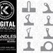 Charcuterie Board Handles Handle Designs Handle Templates - Etsy