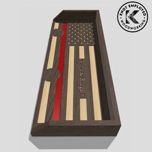 Thin Red Line Gear Rack Personalized Fire Fighter Gear Rack Gear ...