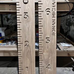 Growth Chart | Growth Chart Ruler | CNC Growth Chart | Family Growth ...