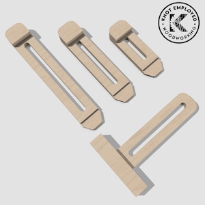 CNC Clamps | Hold Down Clamps | T-track Clamps | Spoil Board Clamps ...