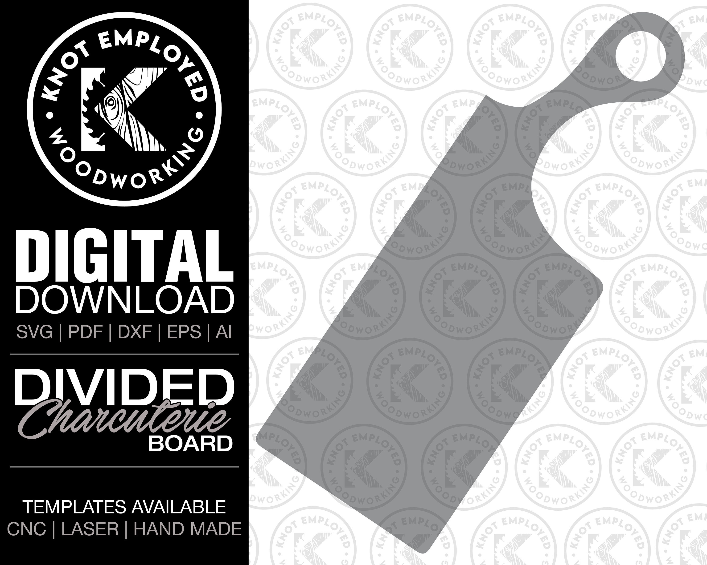 Charcuterie Board Template Digital File svg Pdf Dxf Eps Ai - Etsy