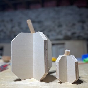 Wood Pumpkin | Wood Pumpkin CNC Cut Files | Pumpkin Decor | Fall ...