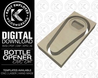Bottle Opener CNC File Vector Files .svg .dxf .pdf .crv - Etsy UK