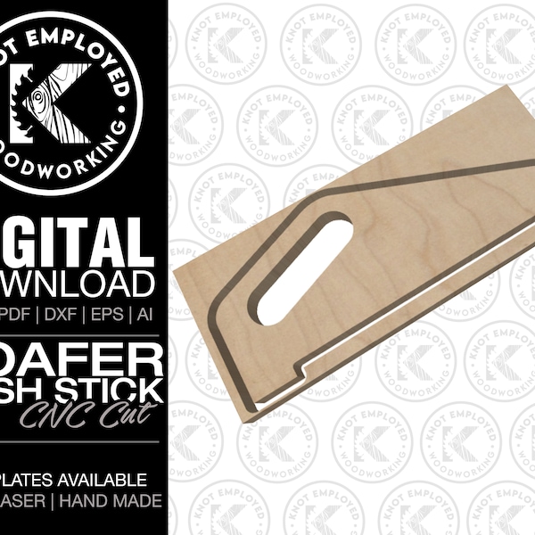 Cnc Push Stick Svg - Etsy Israel