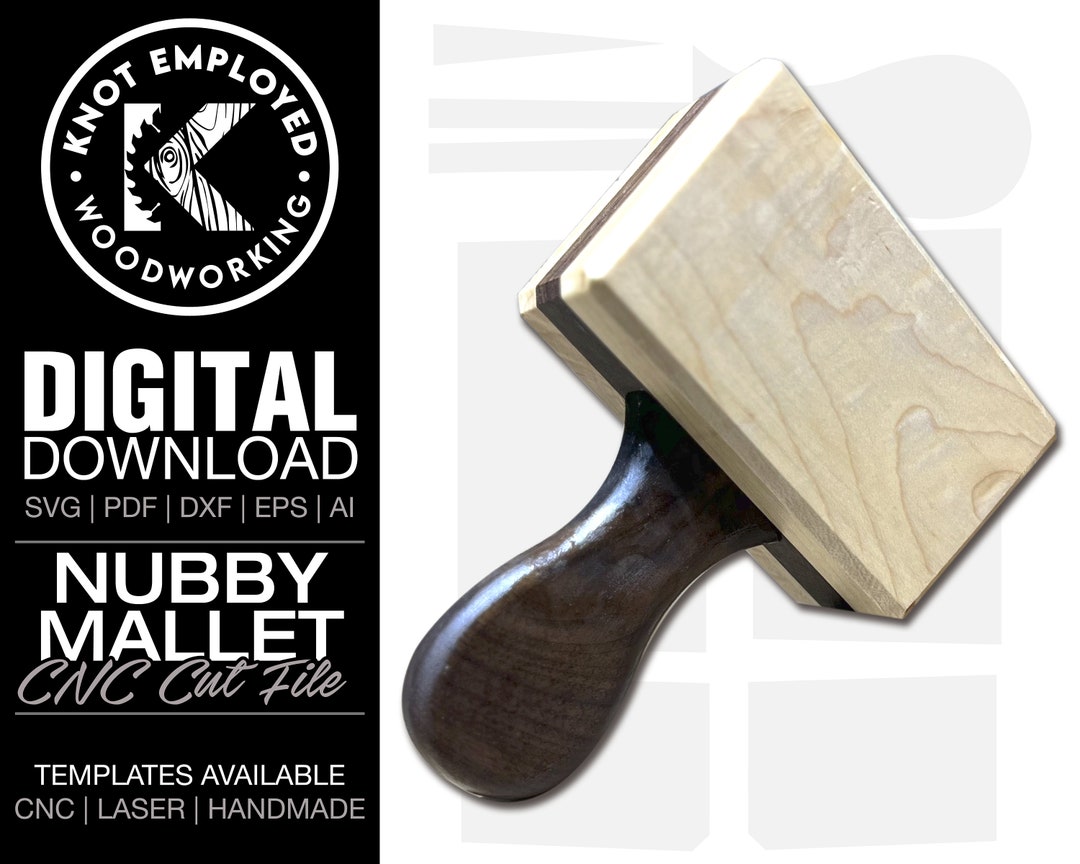 Wood Mallet | Wooden Mallet | Woodworking Mallet | CNC Mallet ...