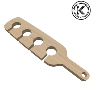 Beer Flight Caddy | Wine Caddy | Beer Flight Board | Beer Paddle | Beer ...