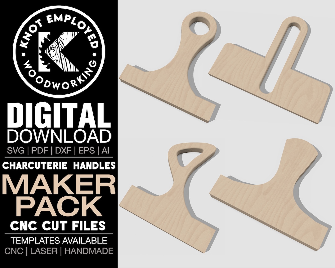 Charcuterie Board Handles | Handle Designs | Handle Templates ...