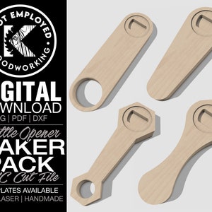 Bottle Opener CNC Vector Beer Opener Insert Hardware - Etsy