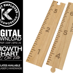 Growth Chart Growth Chart Ruler CNC Growth Chart Family - Etsy