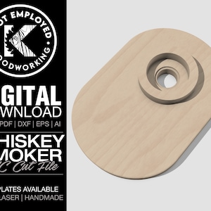 Whiskey Smoker | Cocktail Smoker | Bourbon Smoker | CNC Vector Files ...