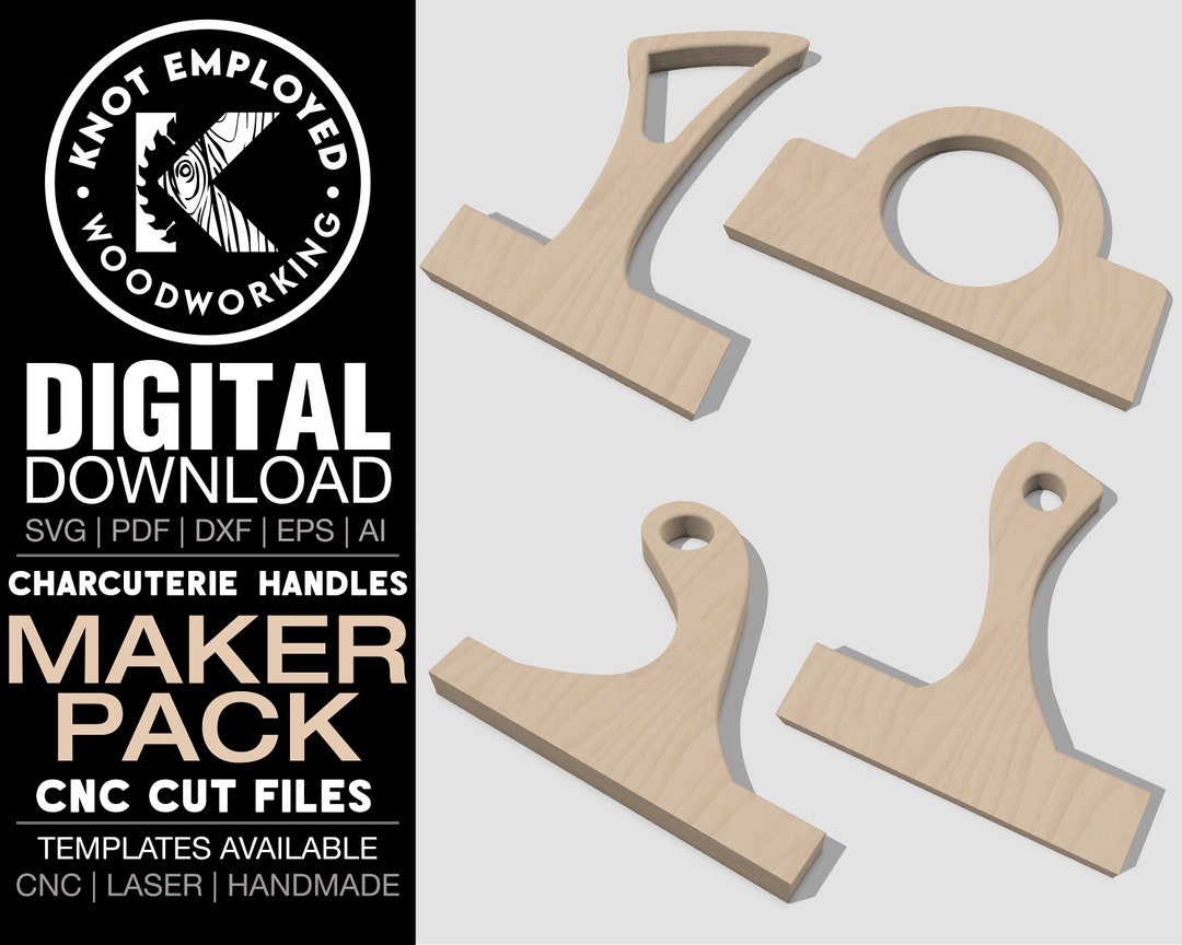 Charcuterie Board Handles | Handle Designs | Handle Templates ...