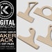Bottle Opener | CNC Vector | Beer Opener Insert Hardware| Maker Bundle Pack Files | Bottle ...
