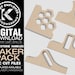 Bottle Opener | CNC Vector | Beer Opener Insert Hardware| Maker Bundle Pack Files | Bottle ...