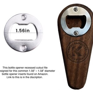 Bottle Opener | CNC Vector | Beer Opener Insert Hardware| Bottle Opener ...