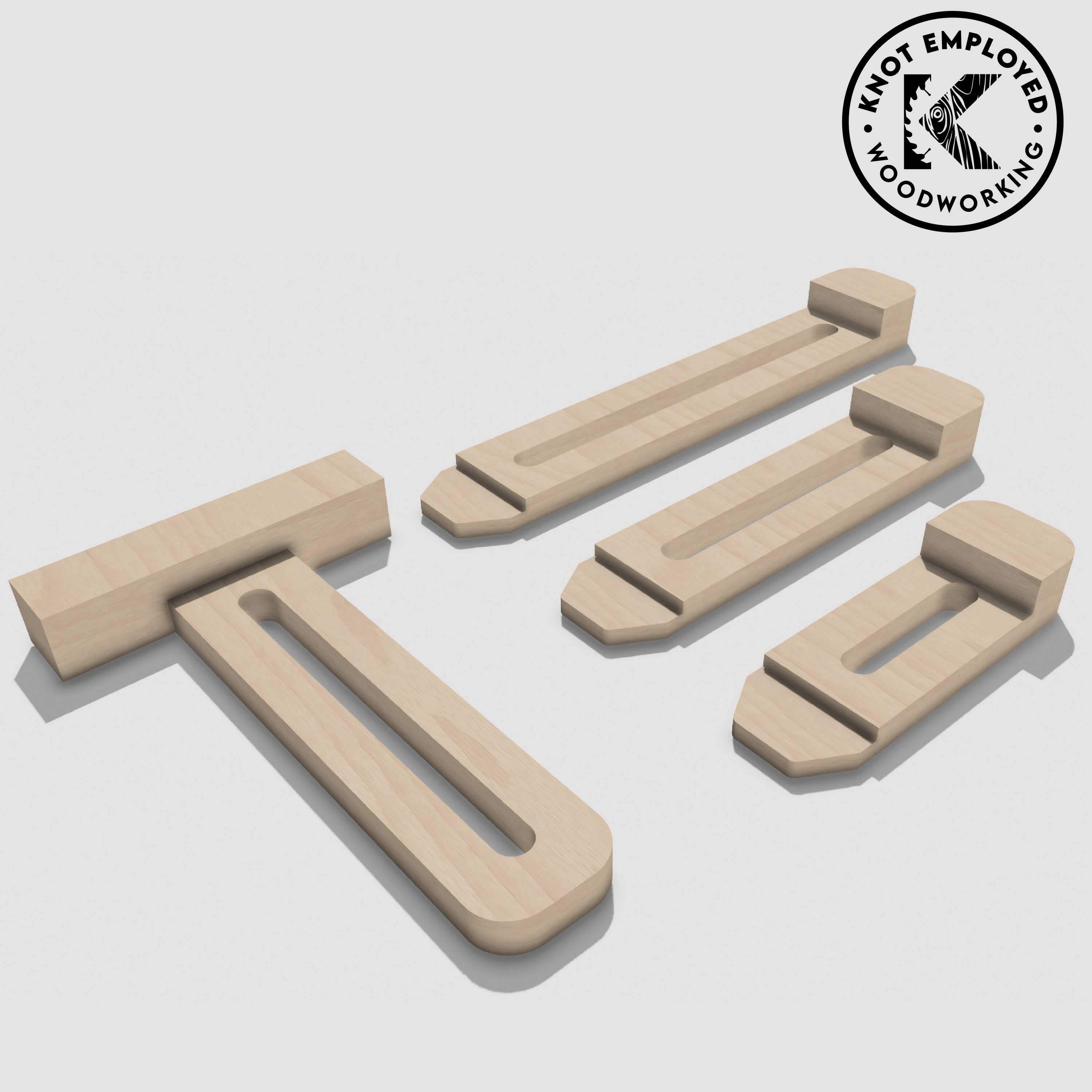 CNC Clamps | Hold Down Clamps | T-track Clamps | Spoil Board Clamps ...