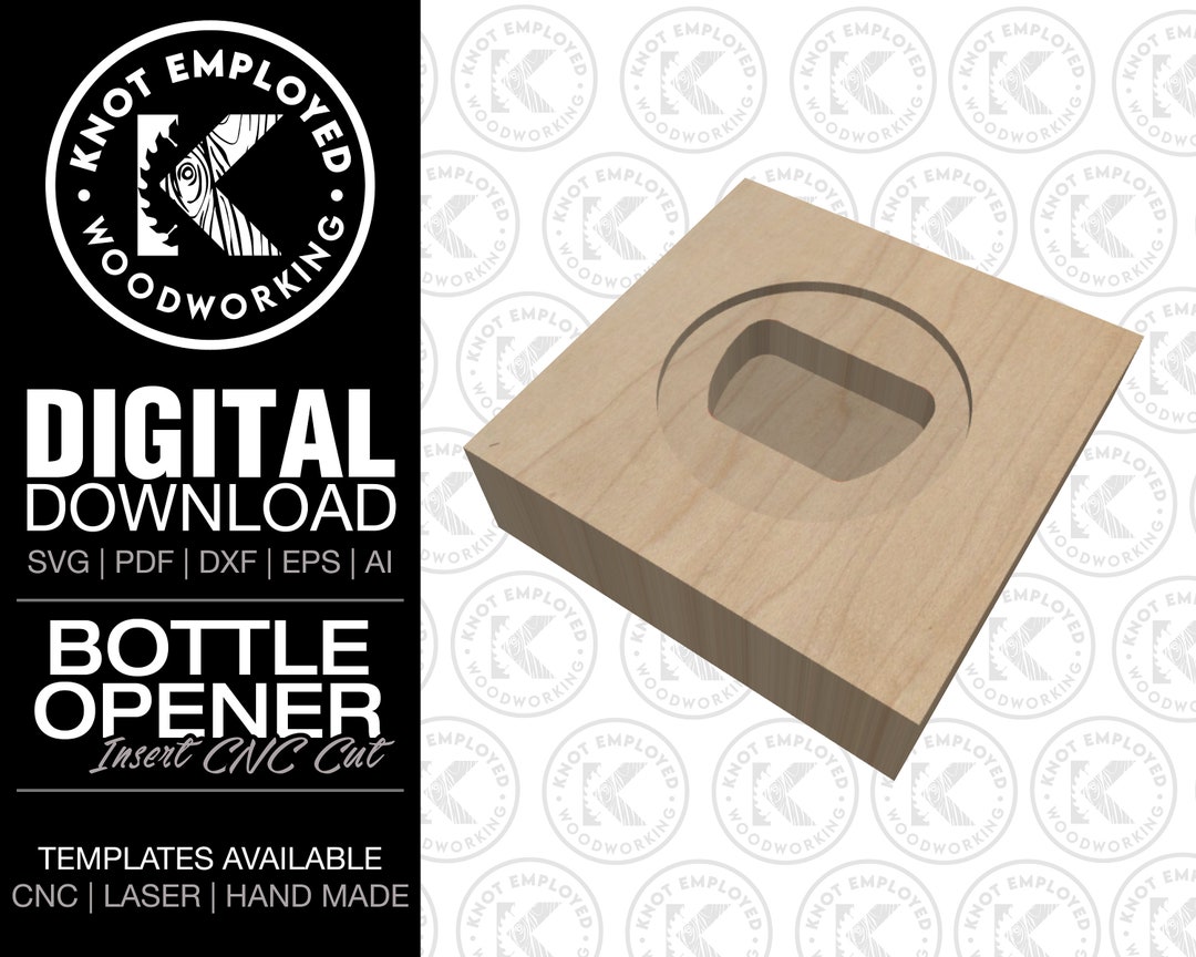 Bottle Opener Insert | CNC Vector | Beer Opener Insert Hardware| Bottle ...
