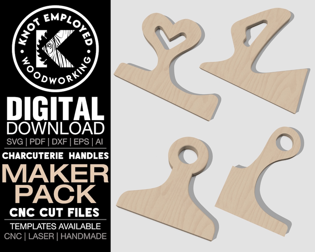 Charcuterie Board Handles | Handle Designs | Handle Templates ...