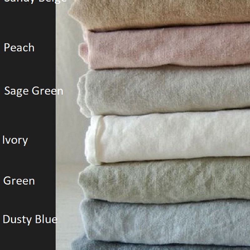 Washed Linen Bedding - Etsy