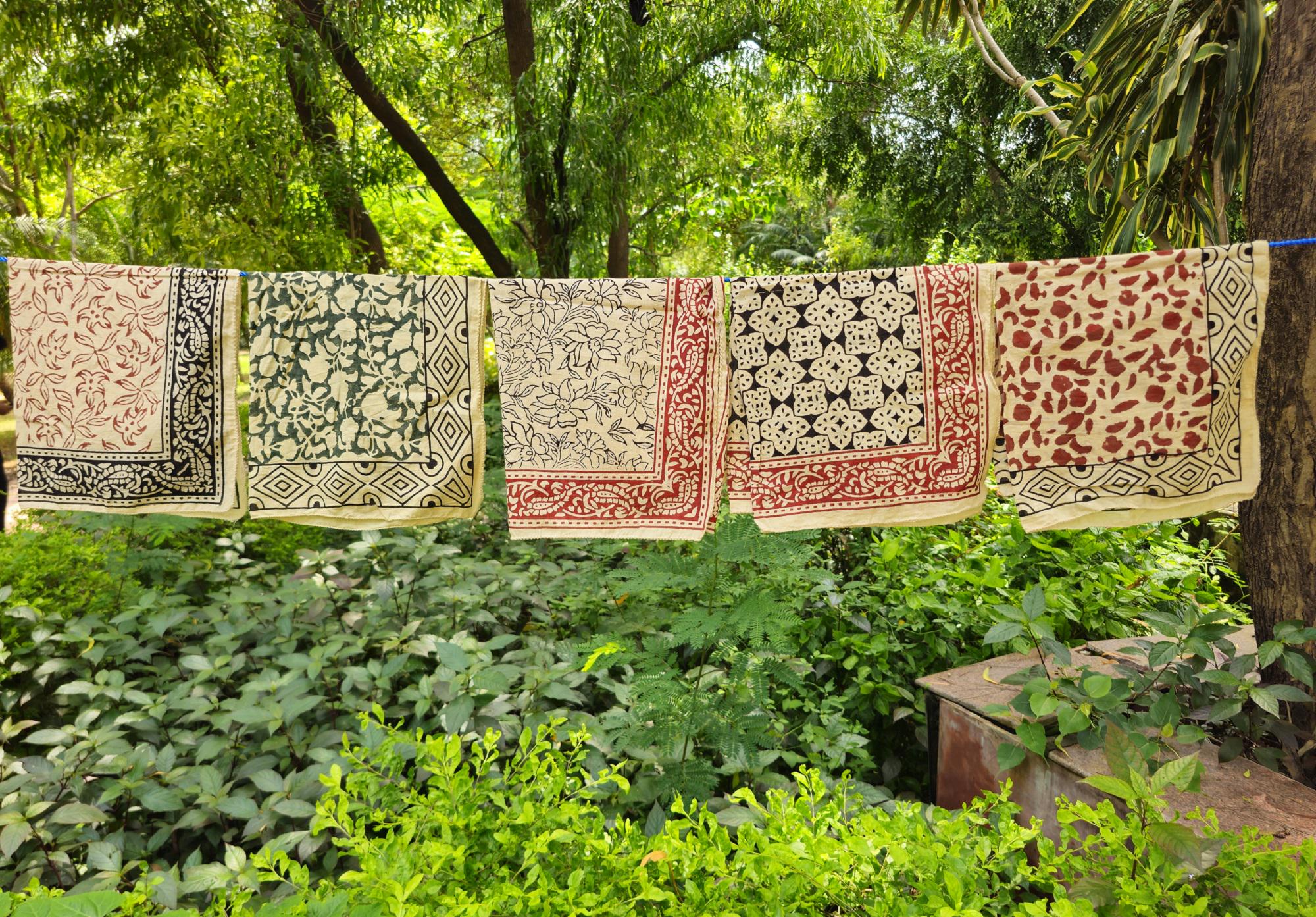 Unique Bulk Bandanas Set of 10 Organic Cotton Bandana Bandana Scarf ...
