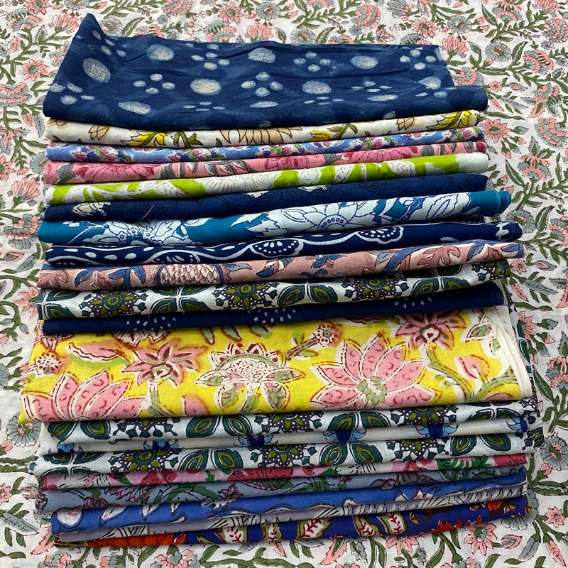 Scrap Fabric Patches - Etsy