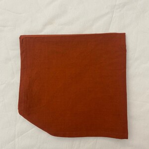 Cotton Bandana, Square Cotton Scarf, Men Women Bandana, Maroon Cotton ...