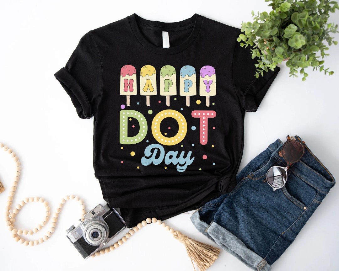 Dot Day Tshirt, International Dot Day Shirt, Space Dot Day T-shirt ...