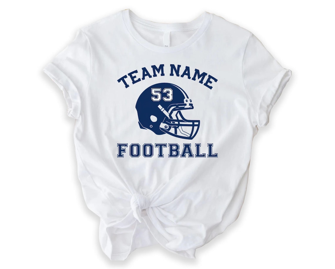 Custom Football Mom Shirt, Personalized Football Shirt, Game Day ...