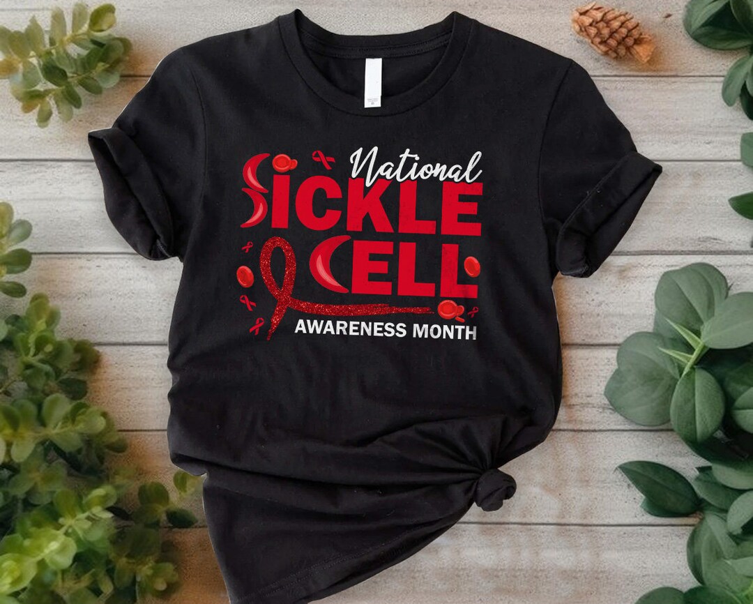 Sickle Cell Awareness T-shirt, Sickle Cell Anemia Shirt, Butterfly ...