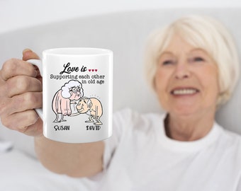 Funny Old Age Mug - Etsy