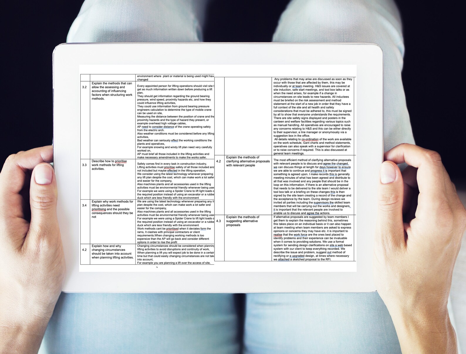 NVQ Level 5 Diploma in Lifting Operations Lifting AP (CPCS A61) Exam ...