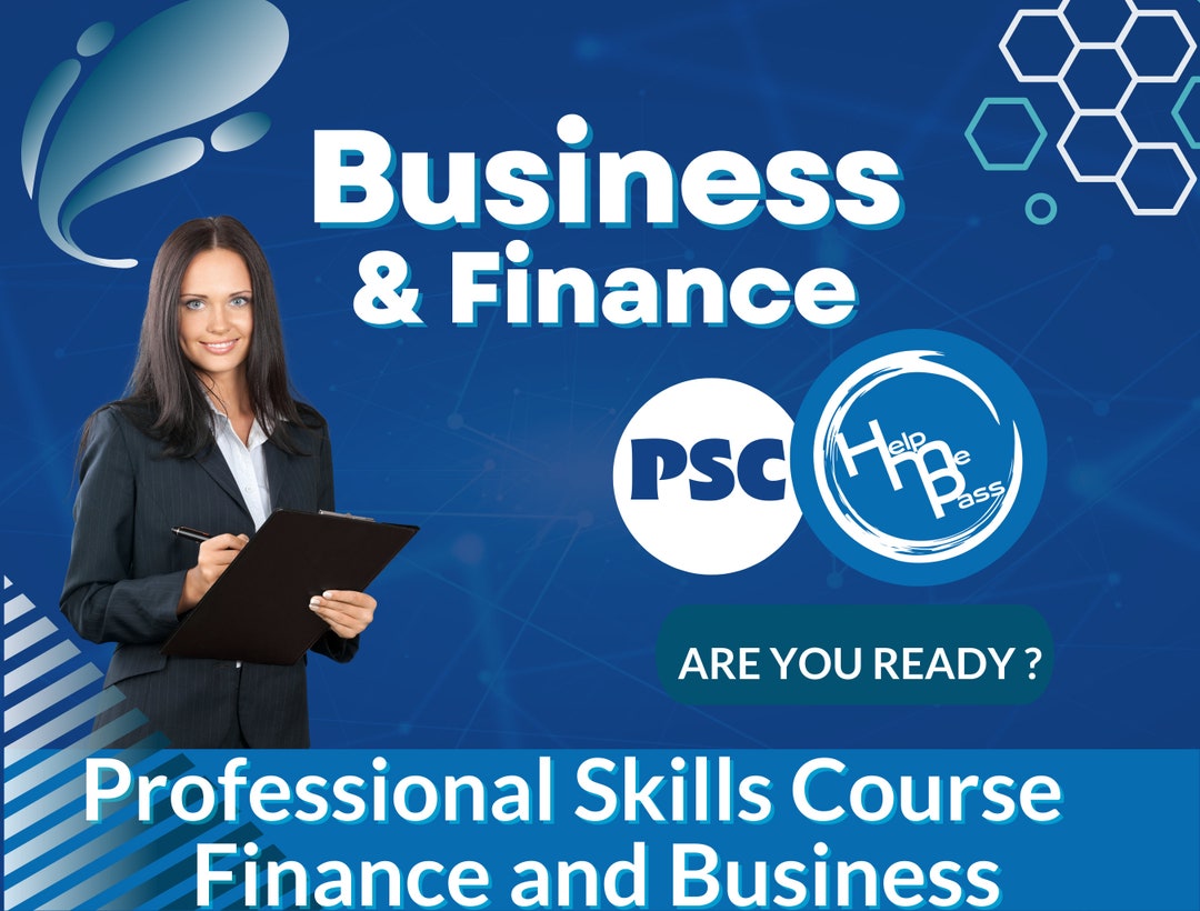 PSC - Professional Skills Course in PDF - Finance and Business Core ...
