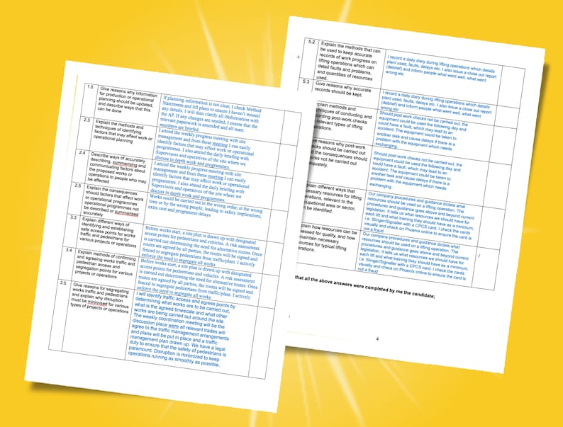 NVQ Level 4 in PDF Diploma Lift Supervisor - Supervising Lifts ( CPCS ...