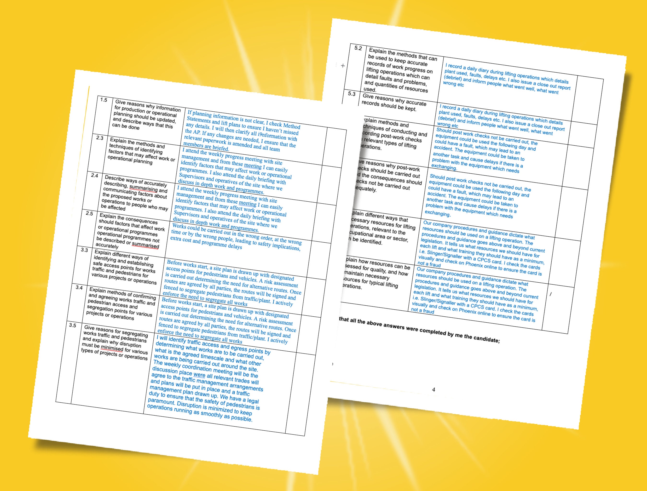 NVQ Level 4 in PDF Diploma Lift Supervisor - Supervising Lifts ( CPCS ...