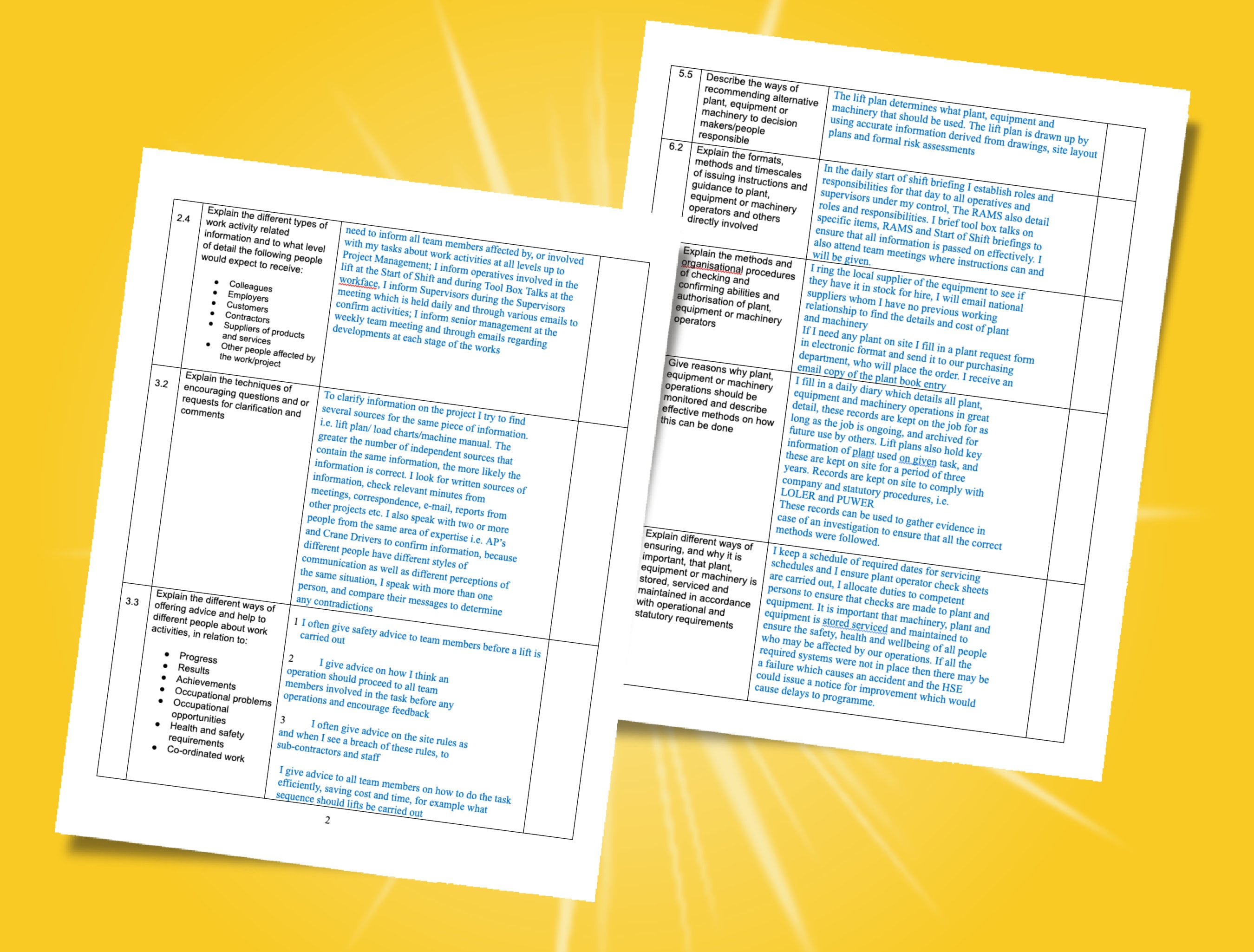 NVQ Level 4 in PDF Diploma Lift Supervisor - Supervising Lifts ( CPCS ...