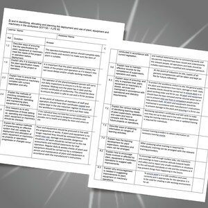 NVQ Level 5 Diploma in Lifting Operations Lifting AP (CPCS A61) Exam ...