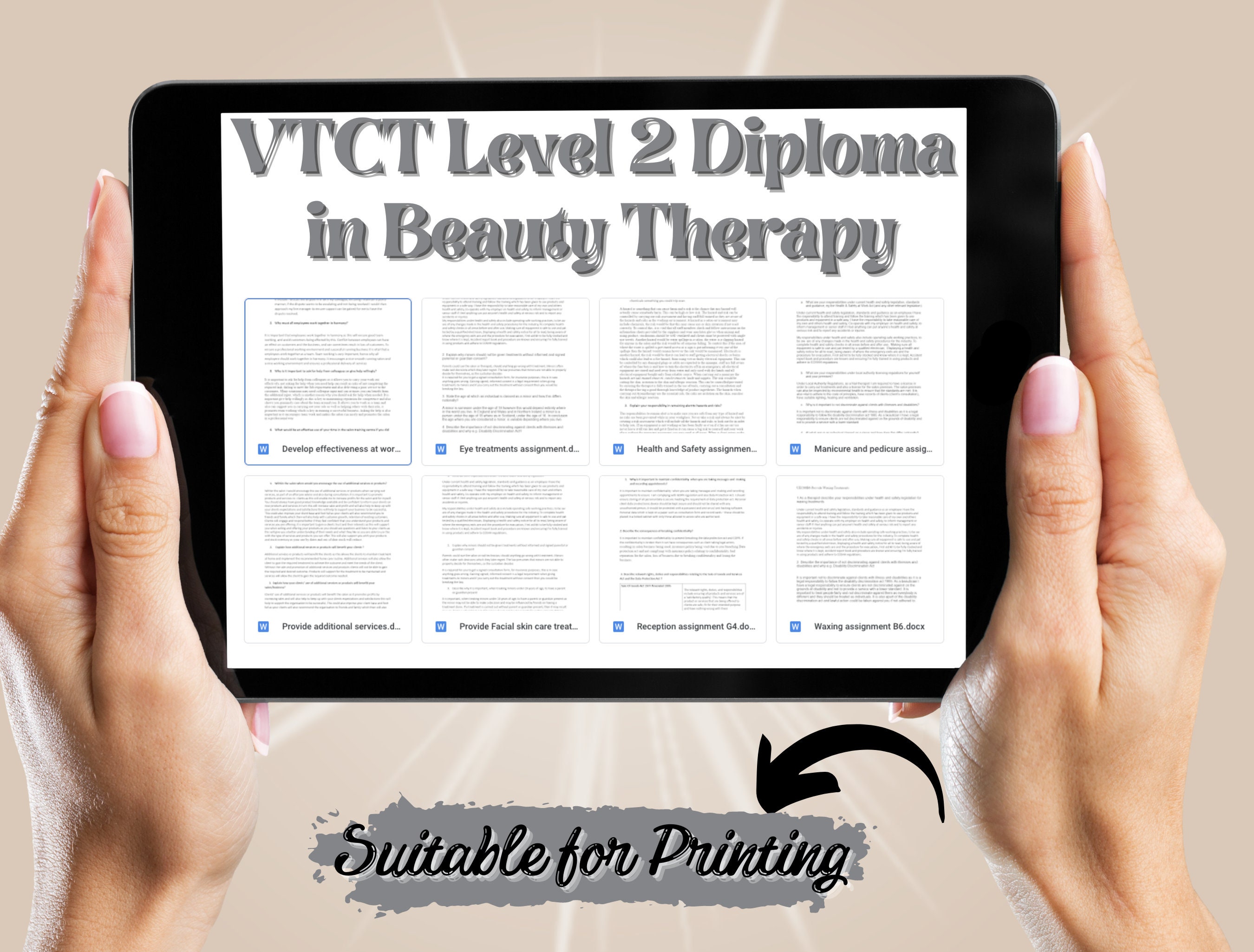 Nvq Level 2 Diploma Vtct Level 2 Diploma In Beauty Therapy Completed