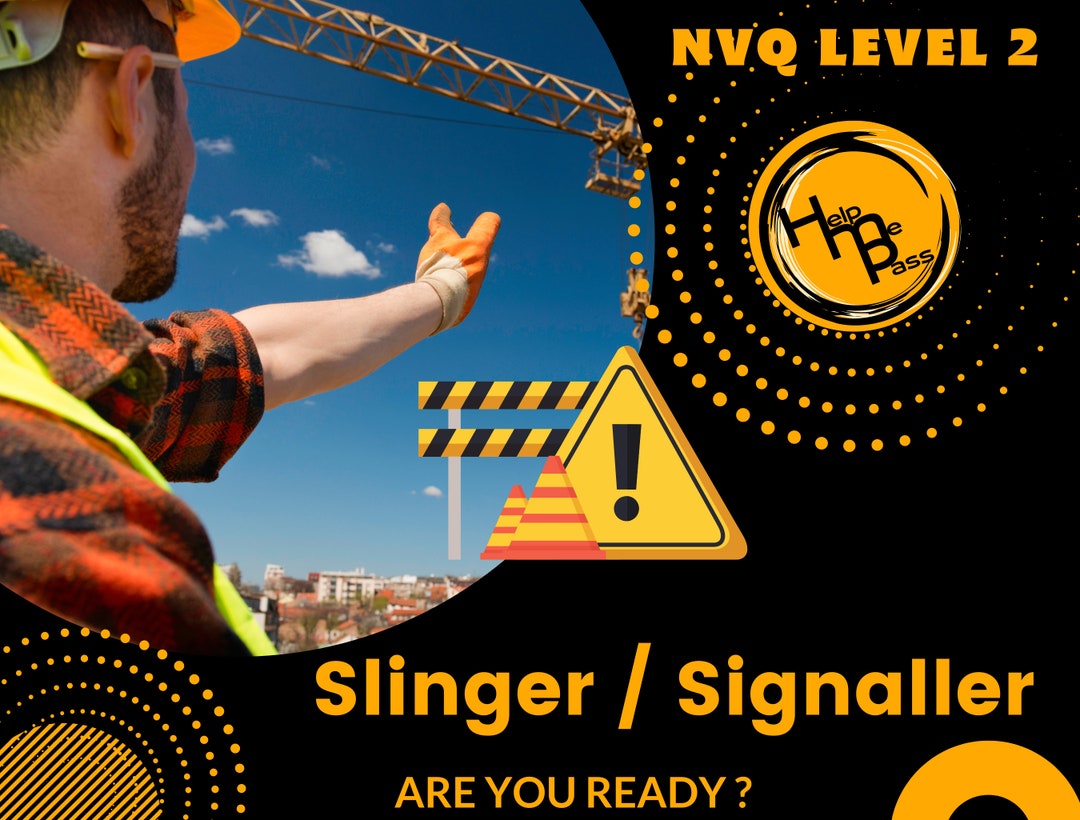 NVQ Diploma Level 2 Slinger Signaller Blue Card CPCS Answers - Etsy