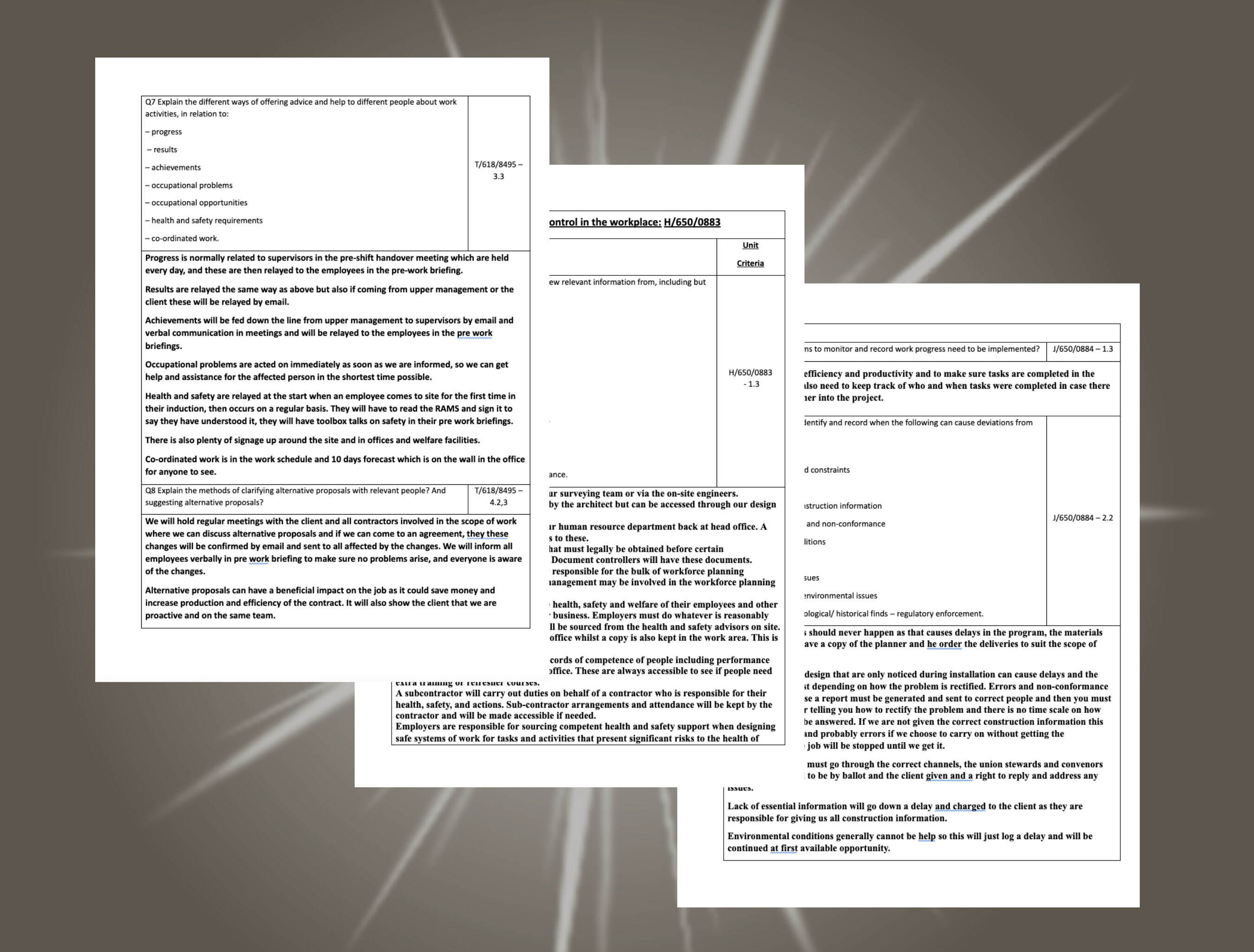 NVQ Level 4 Construction Site Supervision Building and Civil ...