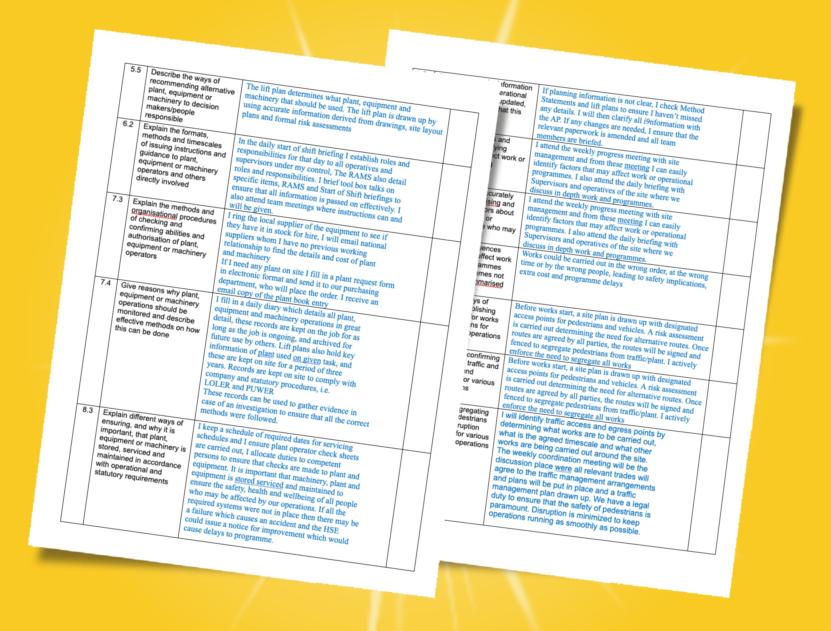 NVQ Level 4 in PDF Diploma Lift Supervisor - Supervising Lifts ( CPCS ...