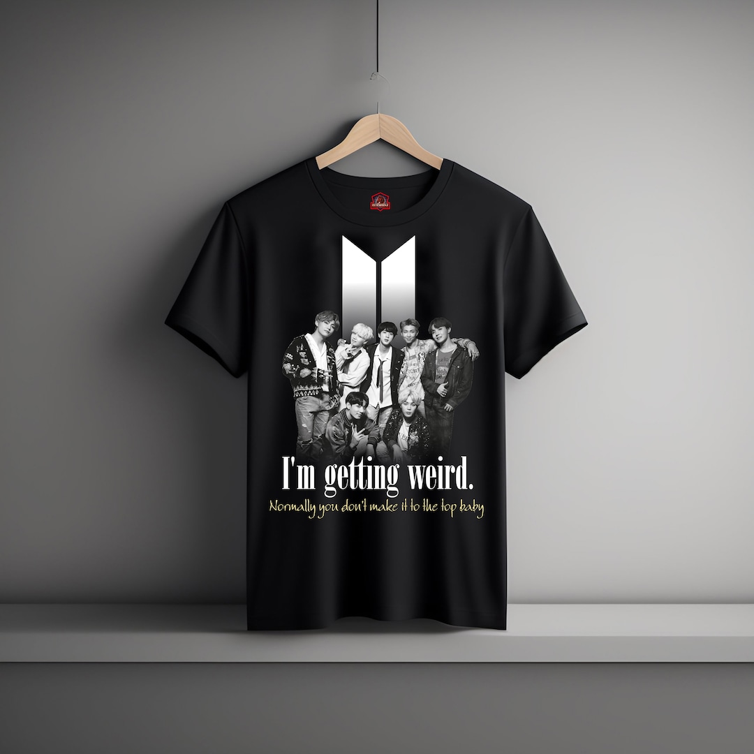 BTS Printed Cotton Custom T-shirts High Quality Best Gift Idea - Etsy
