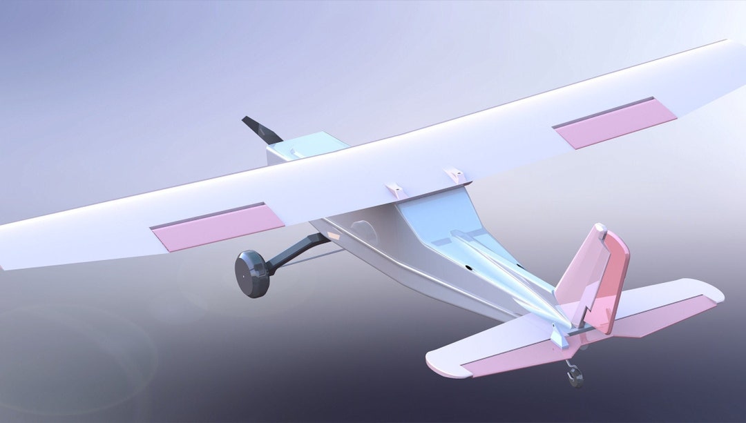 3d Printable RC Aircraft Cessna 152 - STL Files for 3d Printing - Etsy