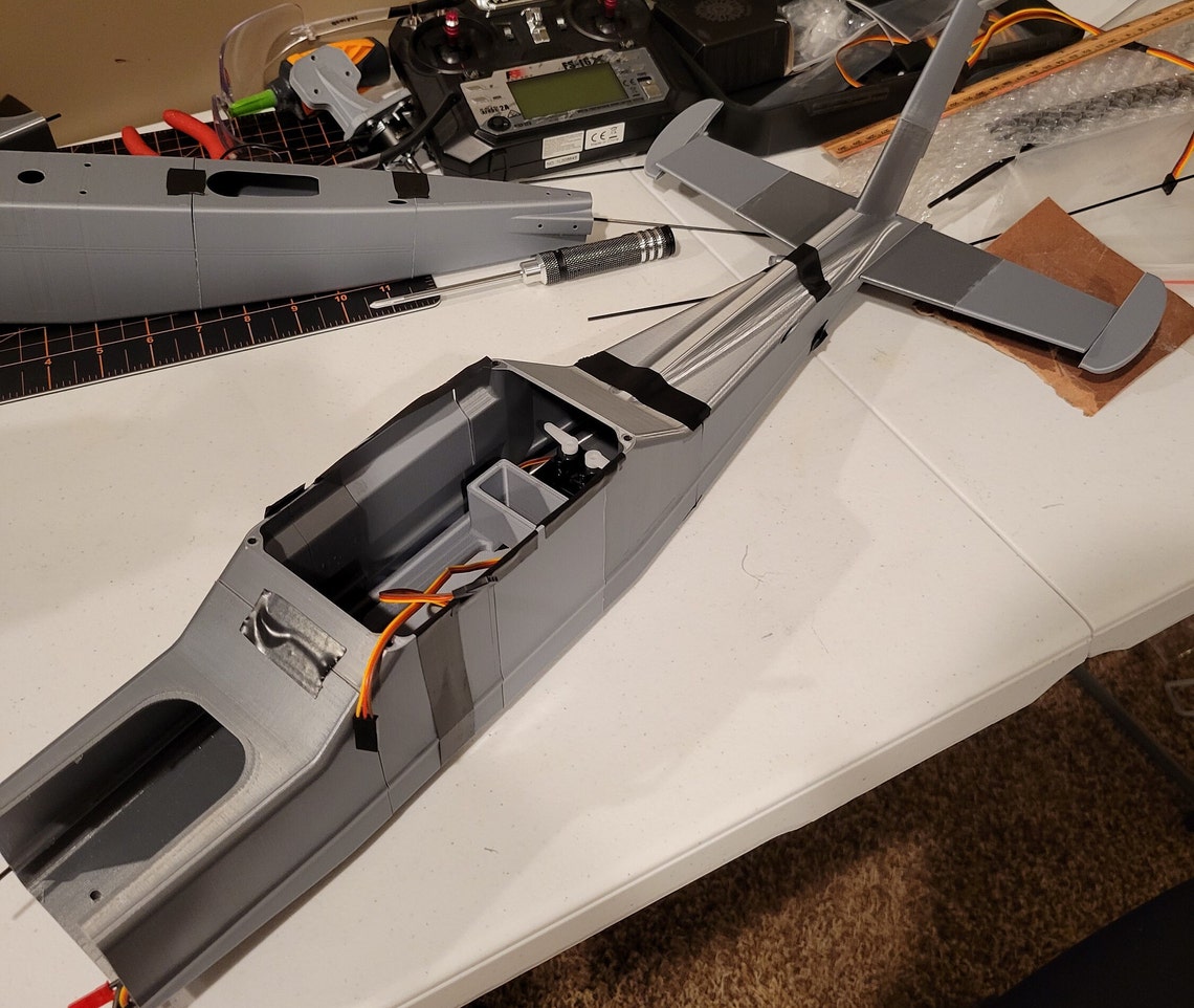 3d Printable RC Aircraft Cessna 152 - STL Files for 3d Printing - Etsy