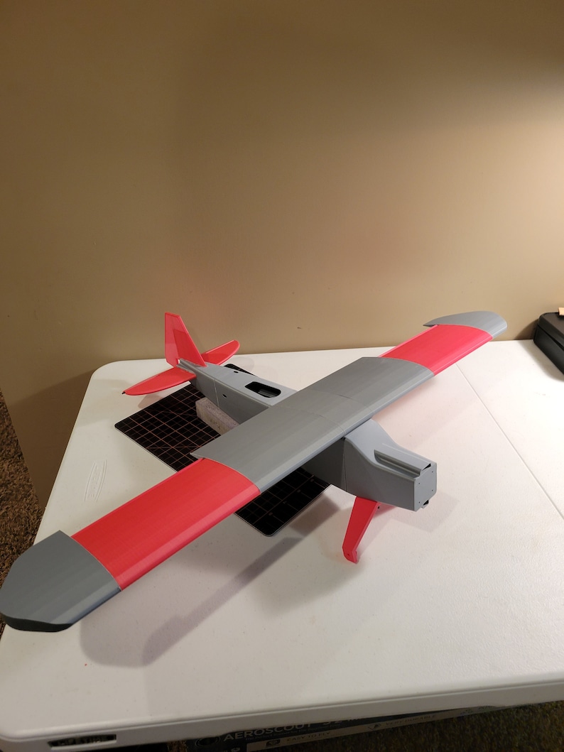 3D Printable RC Aircraft Piper Cub - STL Files for 3d Printing - RC ...